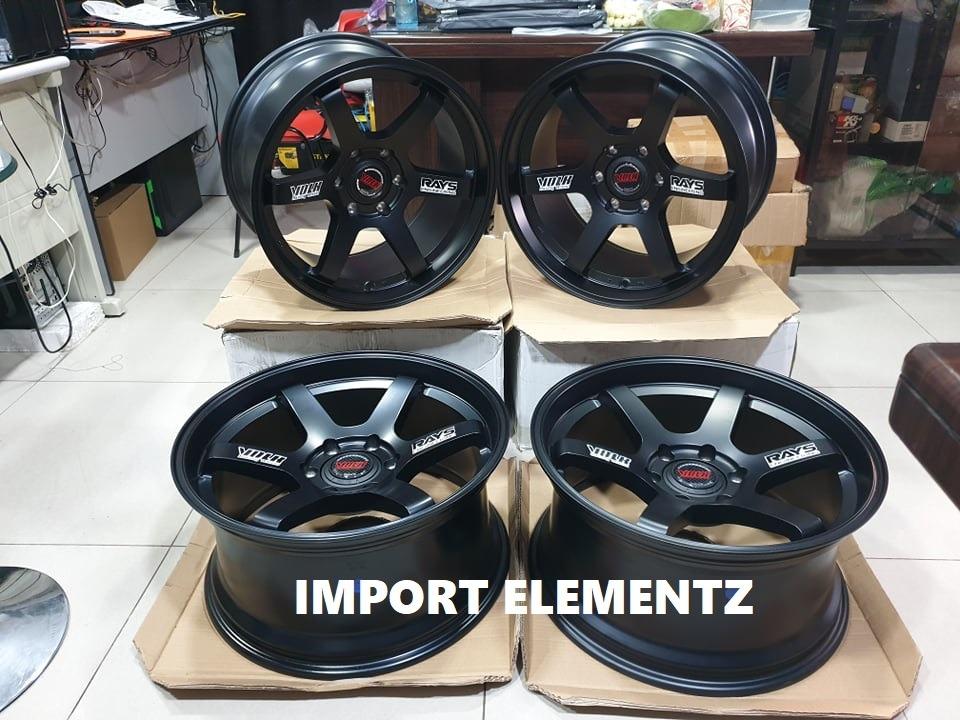 20 inch VOLK RAYS TE37 6holes 6x139 mags fortuner hilux montero everest ...