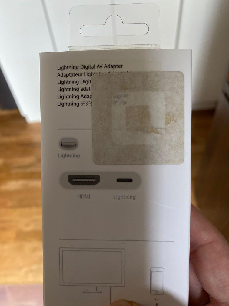 Apple Original Lightning Digital AV Adapter, Computers & Tech, Parts ...