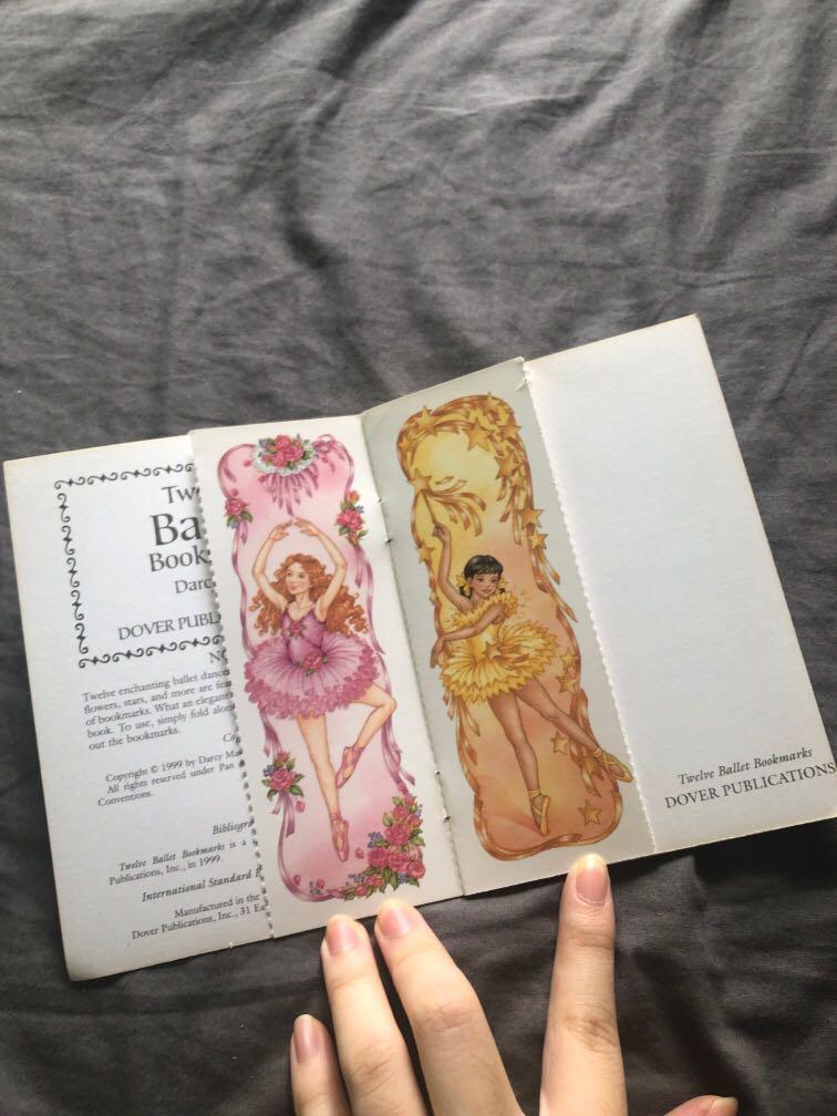 Ballet Bookmarks, Hobbies & Toys, Stationery & Craft, Stationery ...