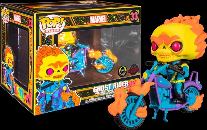 Black Light Ghost Rider Funko Pop - Popcultcha AU Exclusive, Hobbies ...