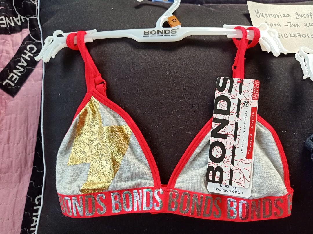Bonds bra red only, Women's Fashion, New Undergarments & Loungewear on ...