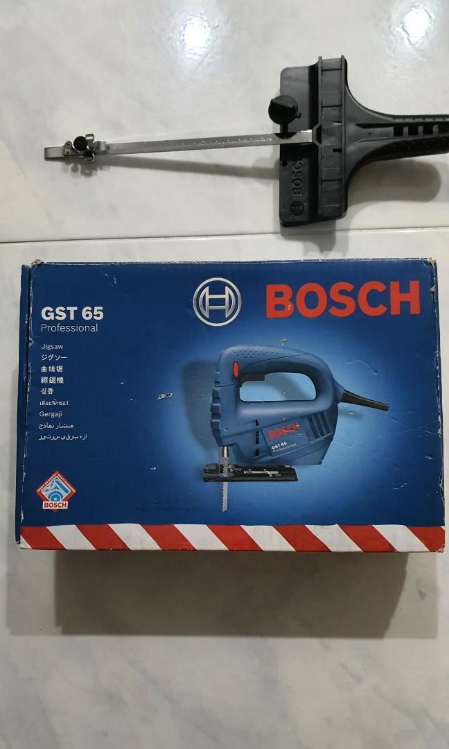 Bosch Jigsaw GST 65 with parallel guide, Furniture & Home Living, Home ...