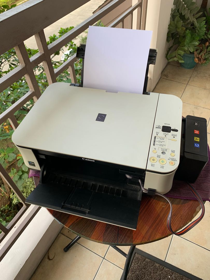 Canon 3-in-1 Pixma printer MP258 with CISS(swap/sale), Computers & Tech ...