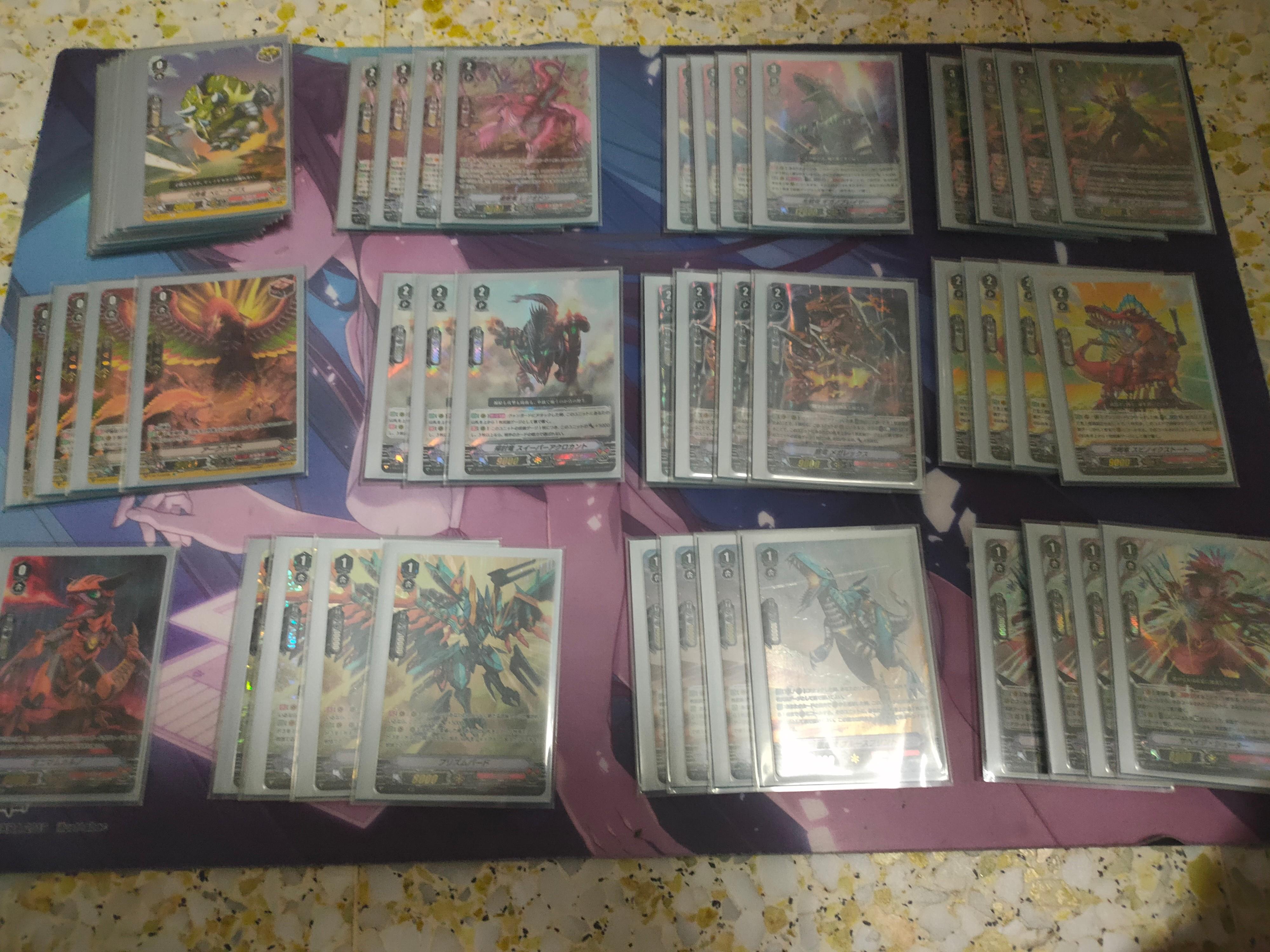 Cardfight Vanguard Tachikaze V deck, Hobbies & Toys, Toys & Games on ...