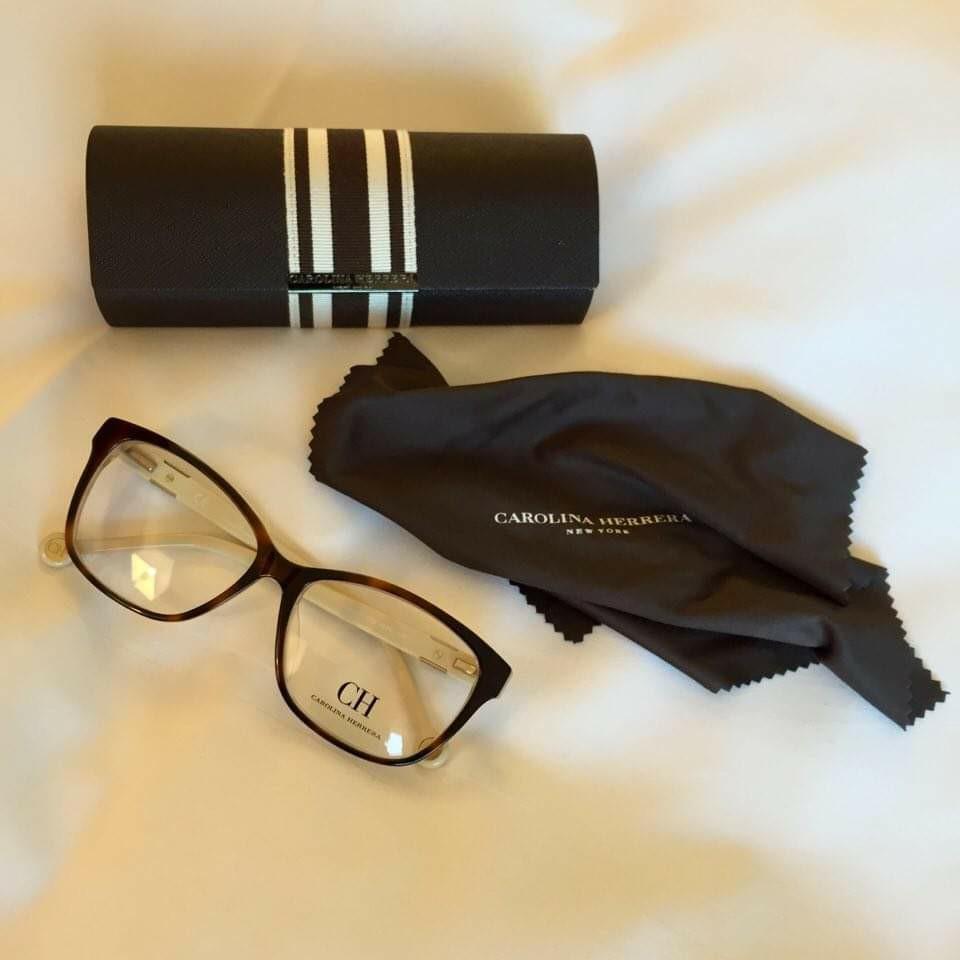 Original Carolina Herrera CH Eyeglasses Specs - Authentic. Classy and classic neutral shades ...
