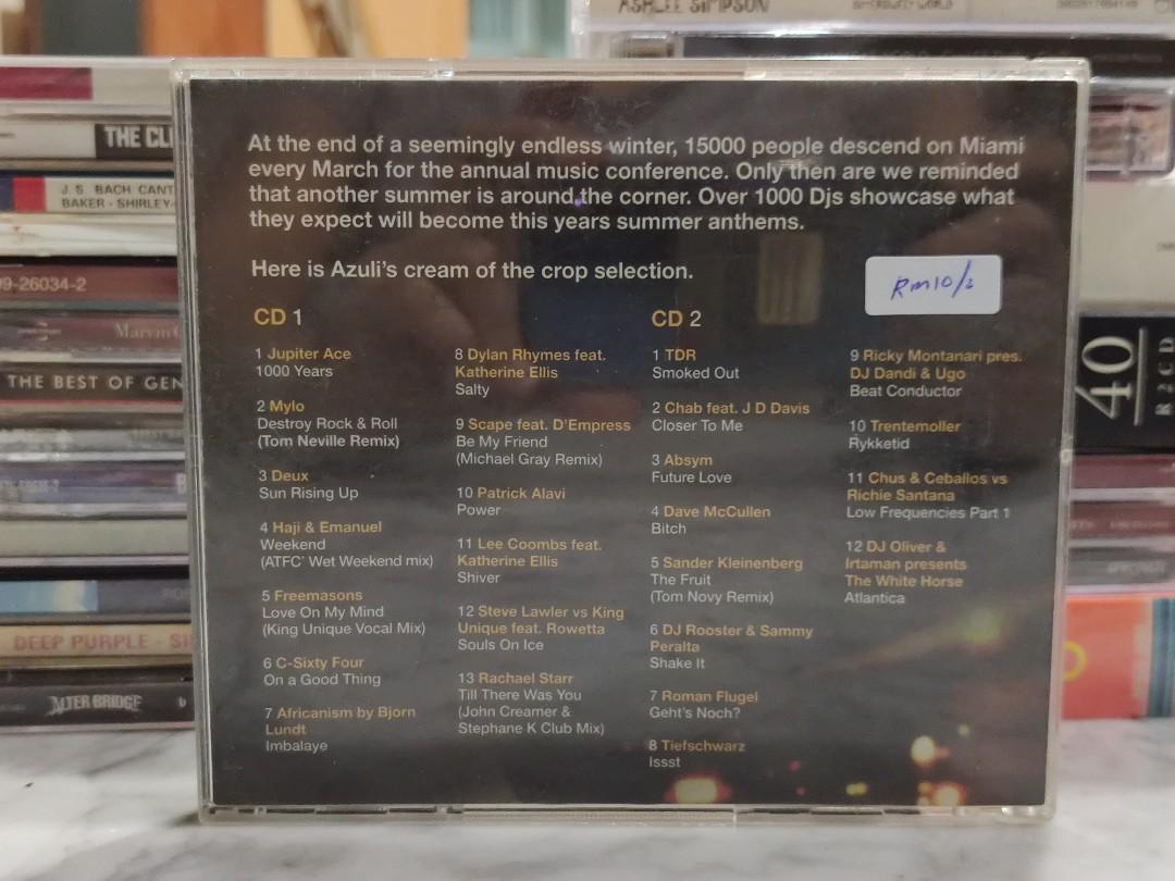 (CD) Azuli Presents Miami 2005, Hobbies & Toys, Music & Media, CDs ...