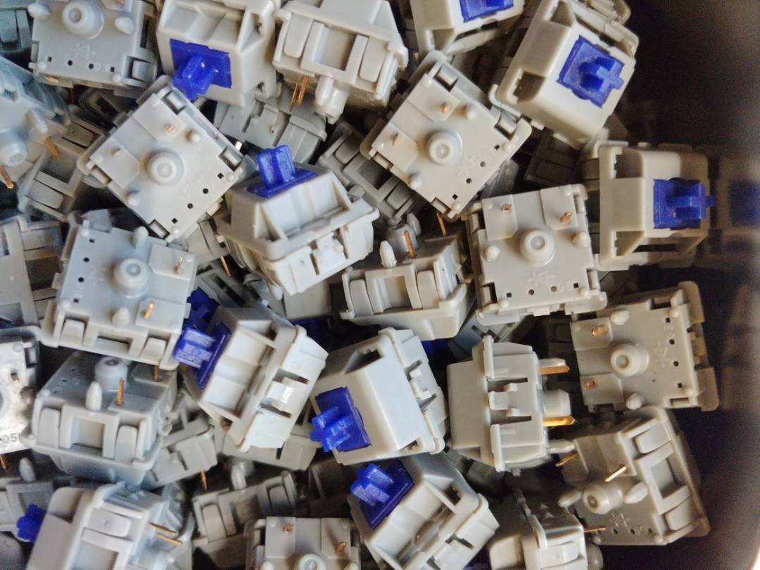 Cobalt POM Linear Switches for Mechanical Keyboards, Computers & Tech ...