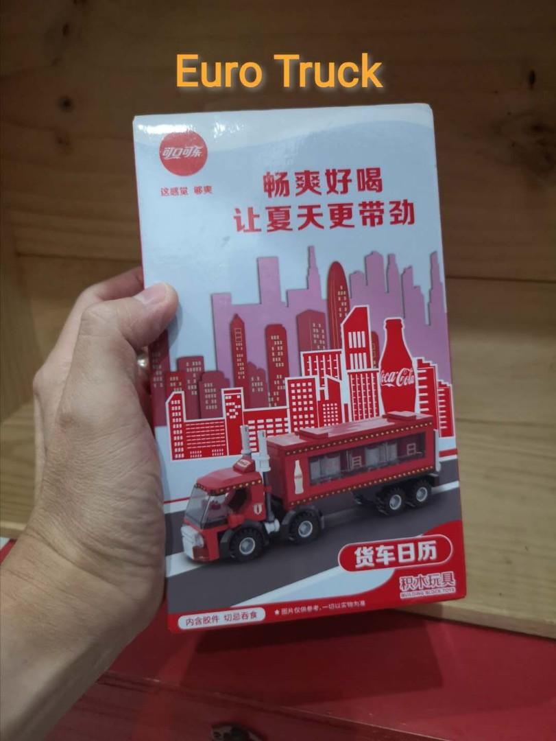 Coca Cola x Family Mart Comparible Lego Block Calendar Coca Cola Truck ...