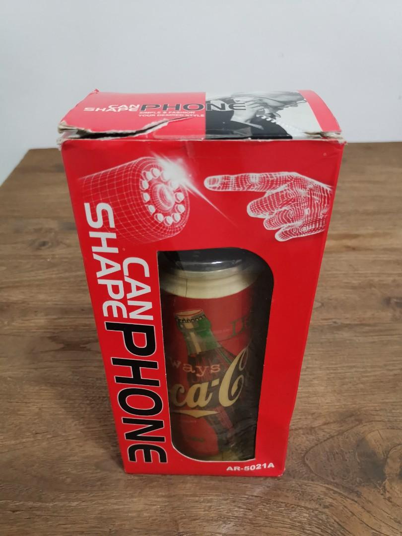 Coca-Cola can shape phone, Hobbies & Toys, Memorabilia & Collectibles ...