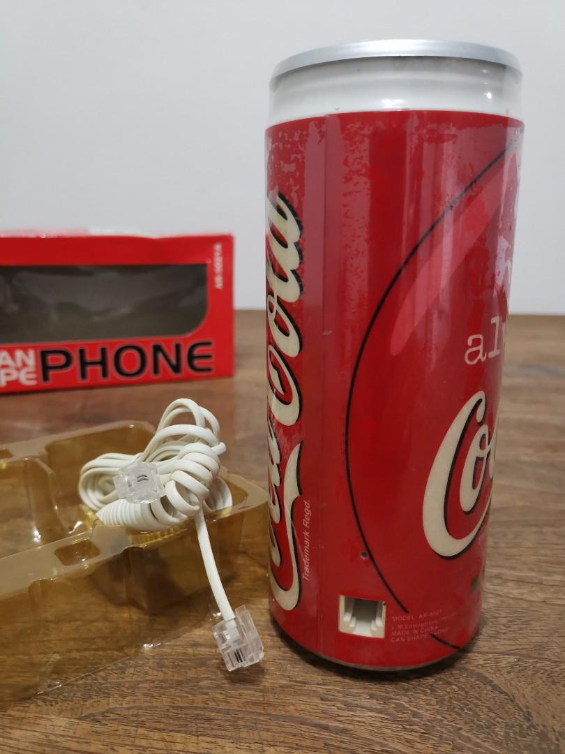 Coca-Cola can shape phone, Hobbies & Toys, Memorabilia & Collectibles ...