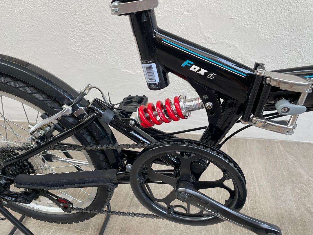 Dahon Fox 20 inch Folding Bike with Suspension, Sports Equipment ...