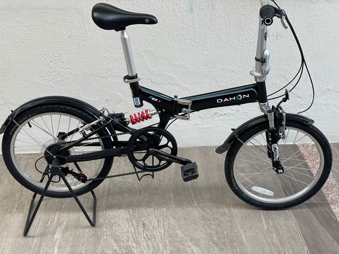 Dahon Fox 20 inch Folding Bike with Suspension, Sports Equipment ...