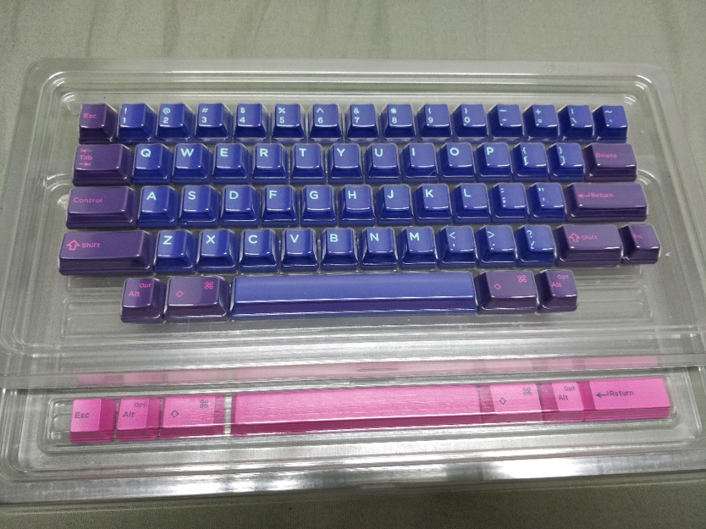 DOMIKEY HHKB ABS DOUBLESHOT KEYCAP SET CYBERPUNK TOPRE STEM MECHANICAL ...