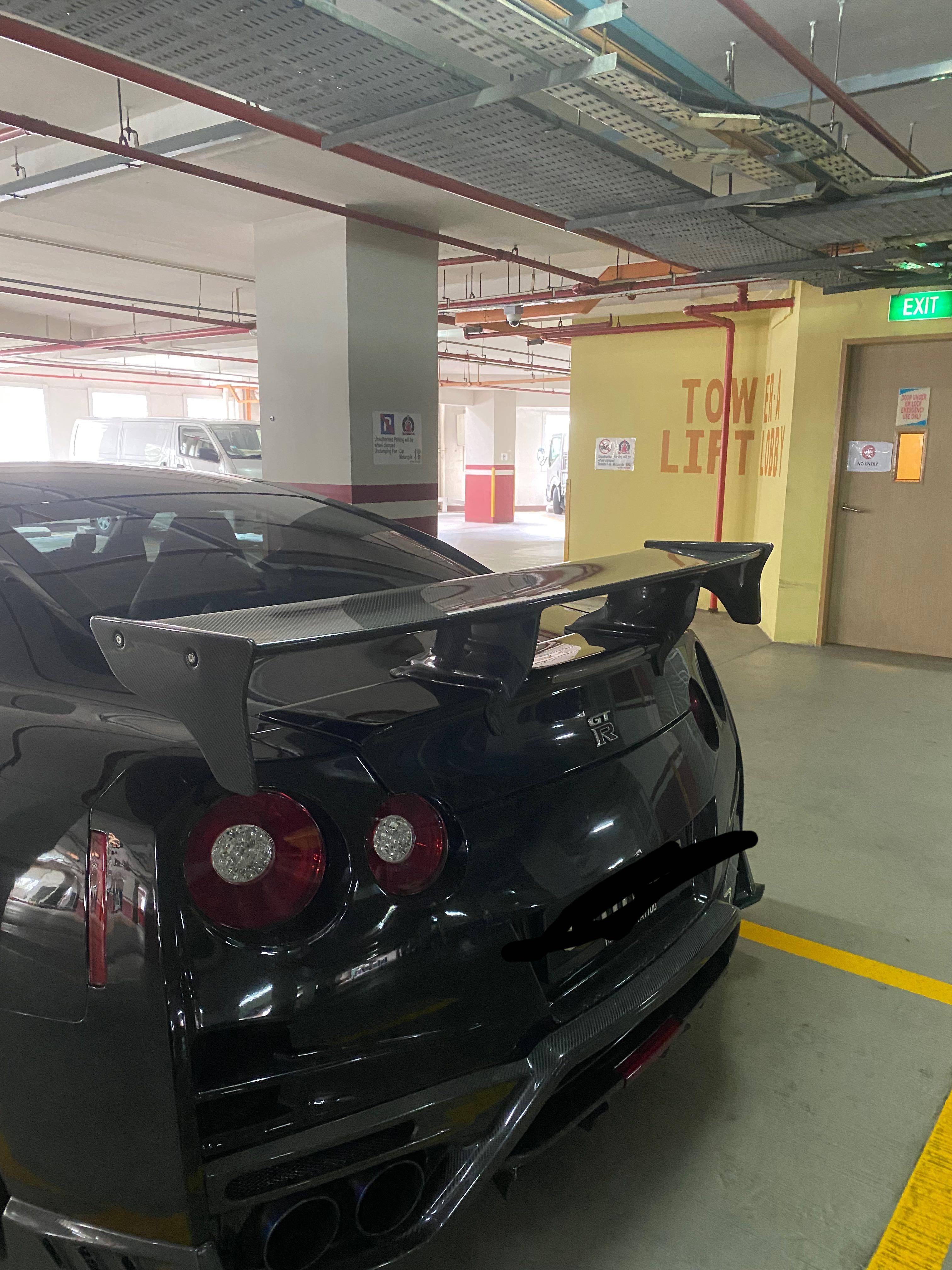 GTR R35 Top Secret style spoiler/wing, Car Accessories, Accessories on ...