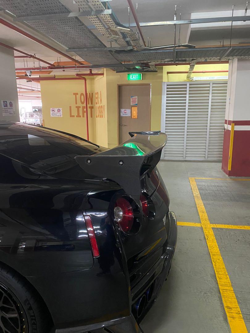 GTR R35 Top Secret style spoiler/wing, Car Accessories, Accessories on ...