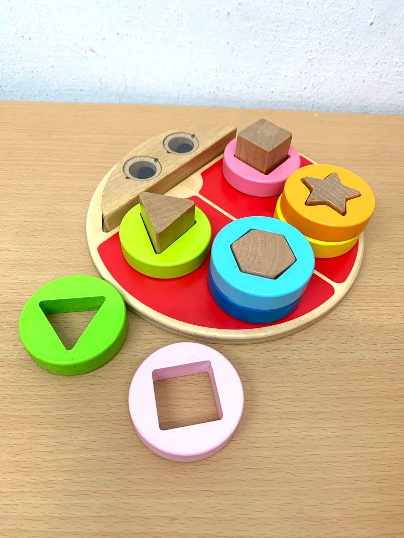 Hape Ladybug Shape Sorter 12m and above, Hobbies & Toys, Toys & Games ...