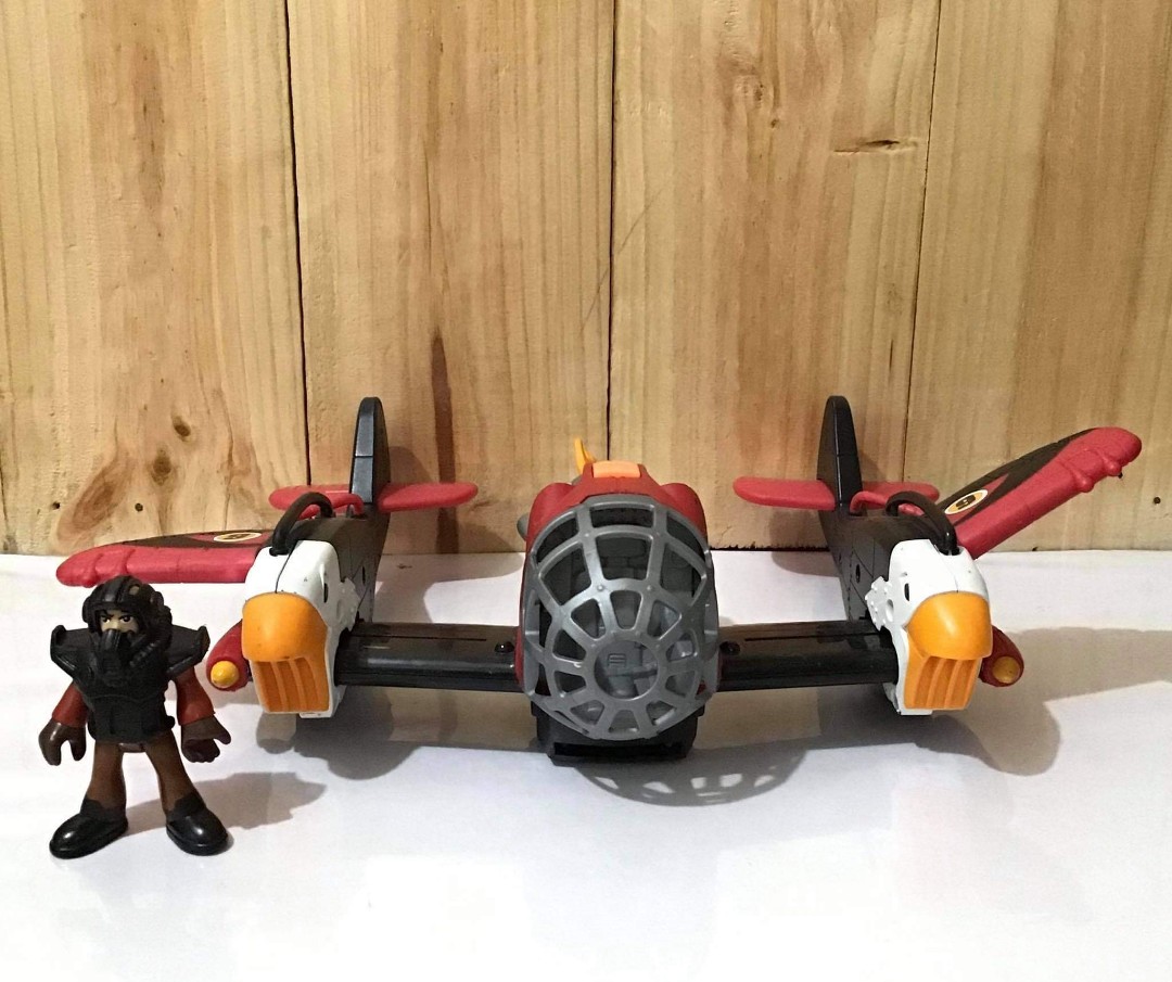 Imaginext Sky Racers Twin Eagle, Hobbies & Toys, Toys & Games on Carousell