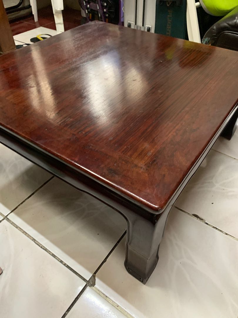 Japan Solid Wood Center Table, Furniture & Home Living, Furniture ...