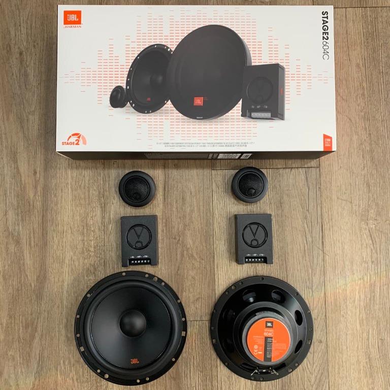 JBL Stage2 604C 6.5" Component Speakers, Car Accessories, Accessories on Carousell