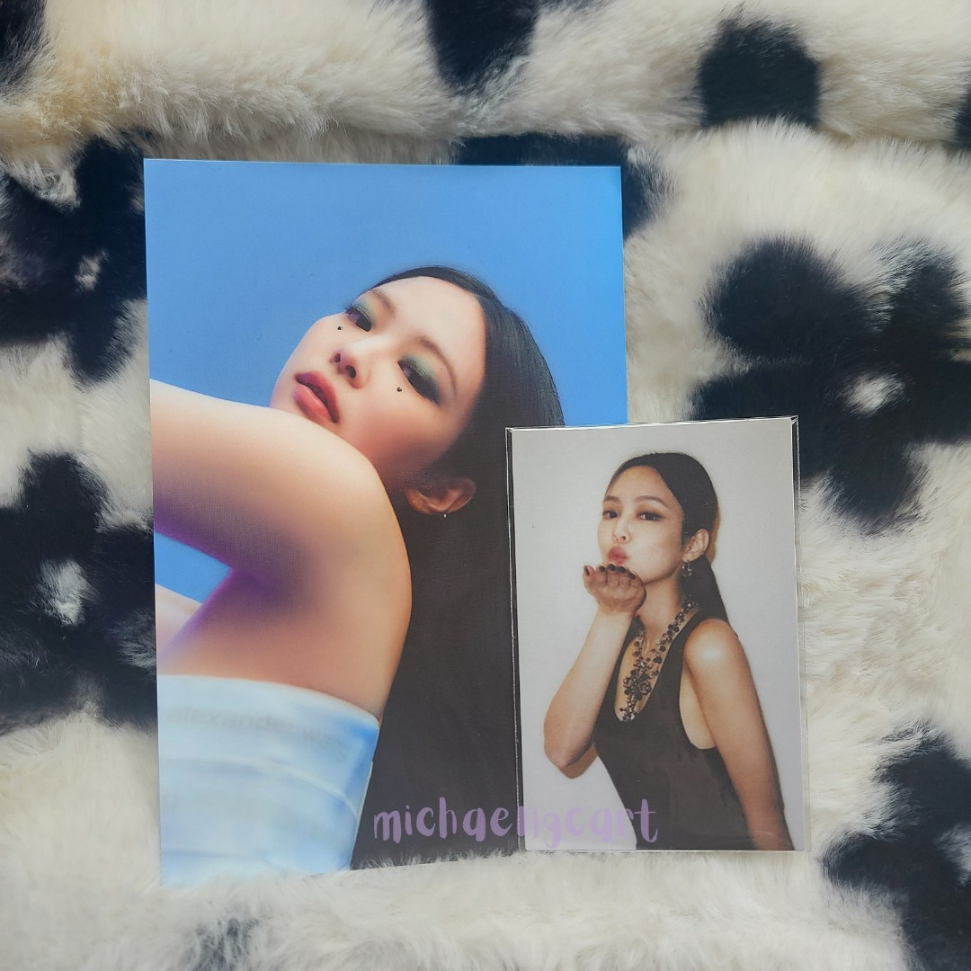 BLACKPINK JENNIE The Album Photocard, Hobbies & Toys, Memorabilia ...