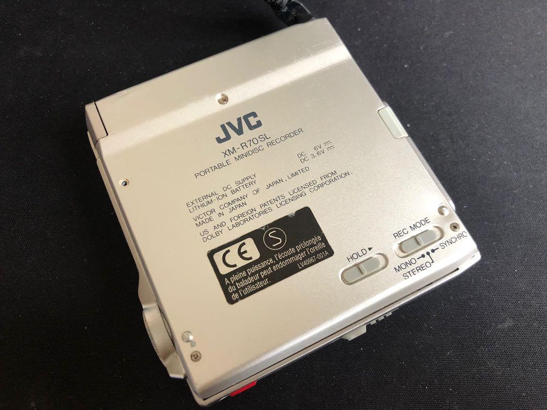 罕有靚聲百靈鳥JVC XM-R70 MD Minidisc Recorder not cassette Walkman, 音響器材, 錄音機 ...