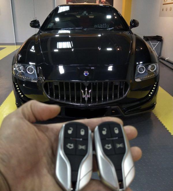 Keyless Entry & Push Start Conversion Kit for Maserati Granturismo, Car ...