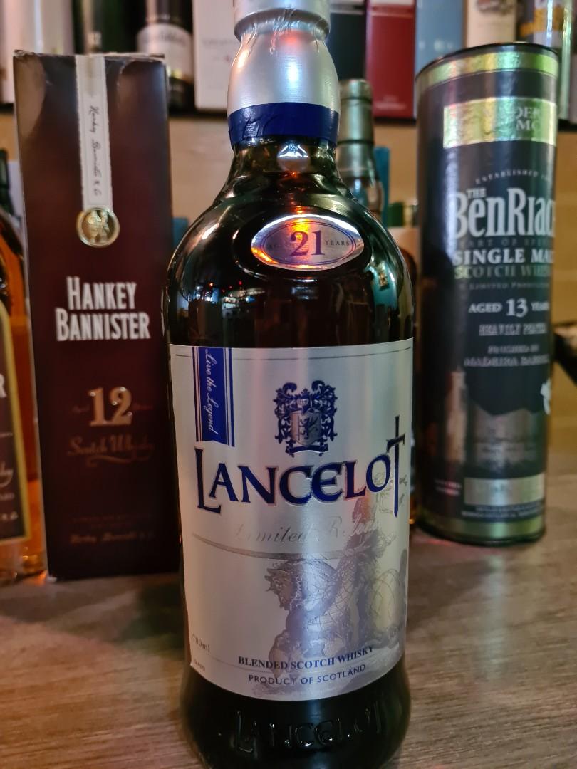 Lancelot 21 Years Old, limited edition, whisky 700ml, Food & Drinks, Alcoholic Beverages on ...