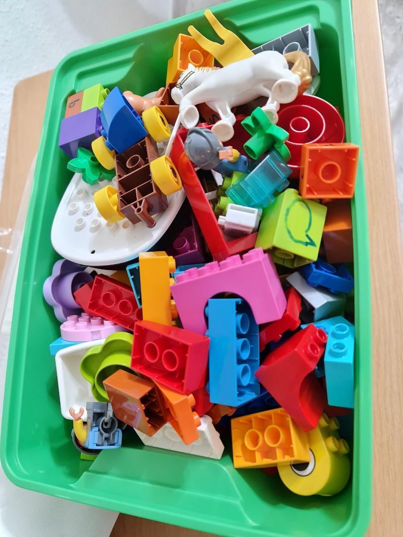 Lego assorted bricks (whole box), Hobbies & Toys, Toys & Games on Carousell