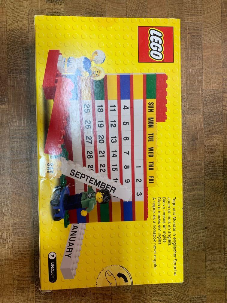 Lego Brick Calendar, Hobbies & Toys, Toys & Games on Carousell