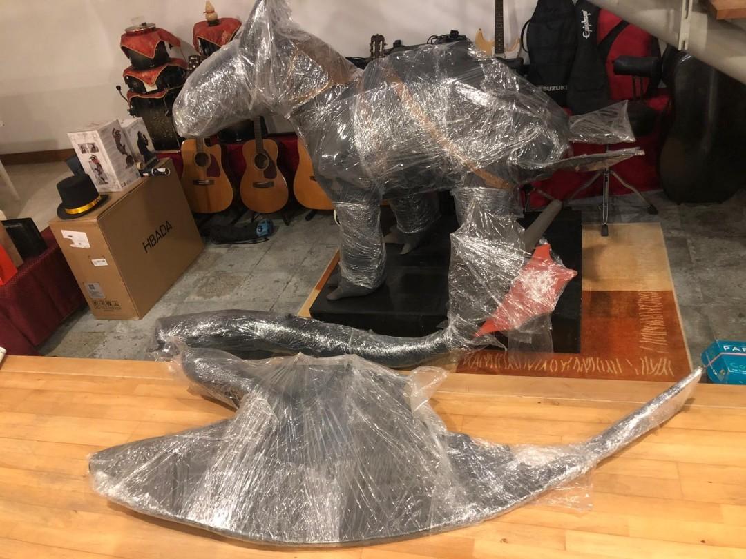 Life size Toothless statue from Dreamworks, Hobbies & Toys, Toys ...