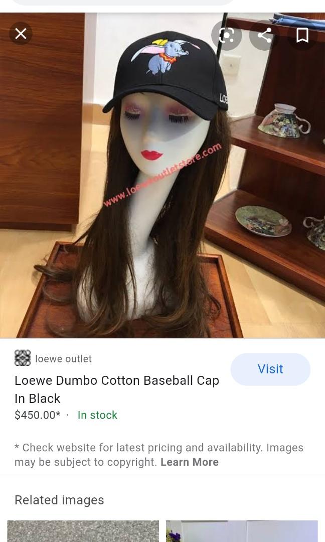 LOEWE X disney Dumbo hat, Men's Fashion, Watches & Accessories, Caps ...