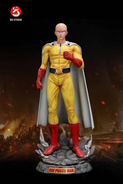 M3 Studio : One Punch Man Saitama Scale 1/1 Collectible Statue, Hobbies ...