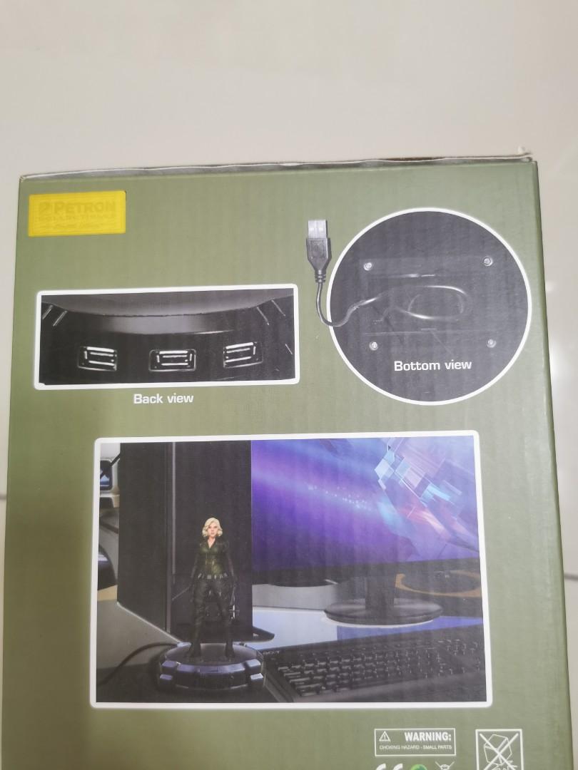 Marvel Black Widow USB Hub 3 ports, Hobbies & Toys, Collectibles ...
