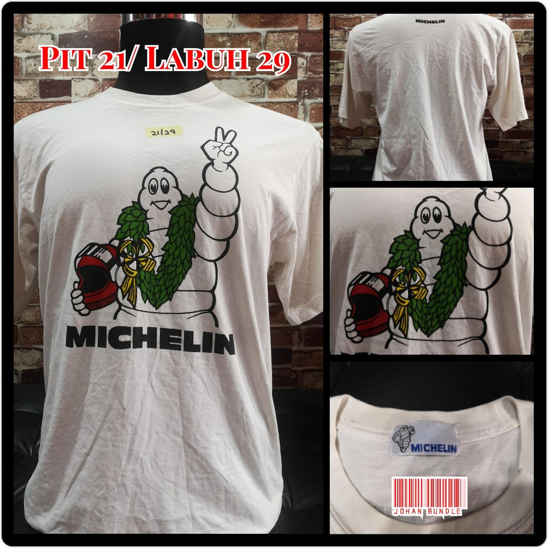 MICHELIN, Men's Fashion, Tops & Sets, Tshirts & Polo Shirts on Carousell