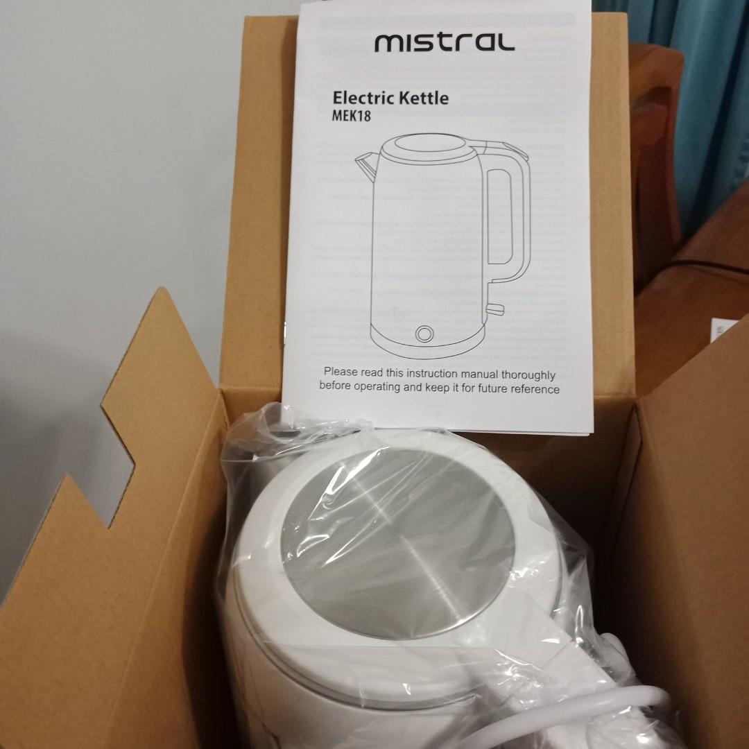 Mistral 1.8L Electric Kettle, TV & Home Appliances, Kitchen Appliances ...