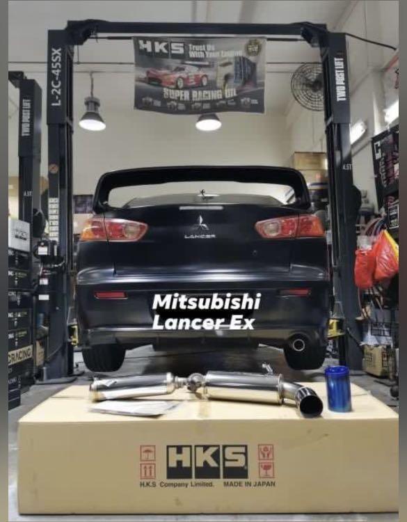 MITSUBISHI LANCER EX 1.5 HKS LTA APPROVED EXHAUST, Car Accessories ...