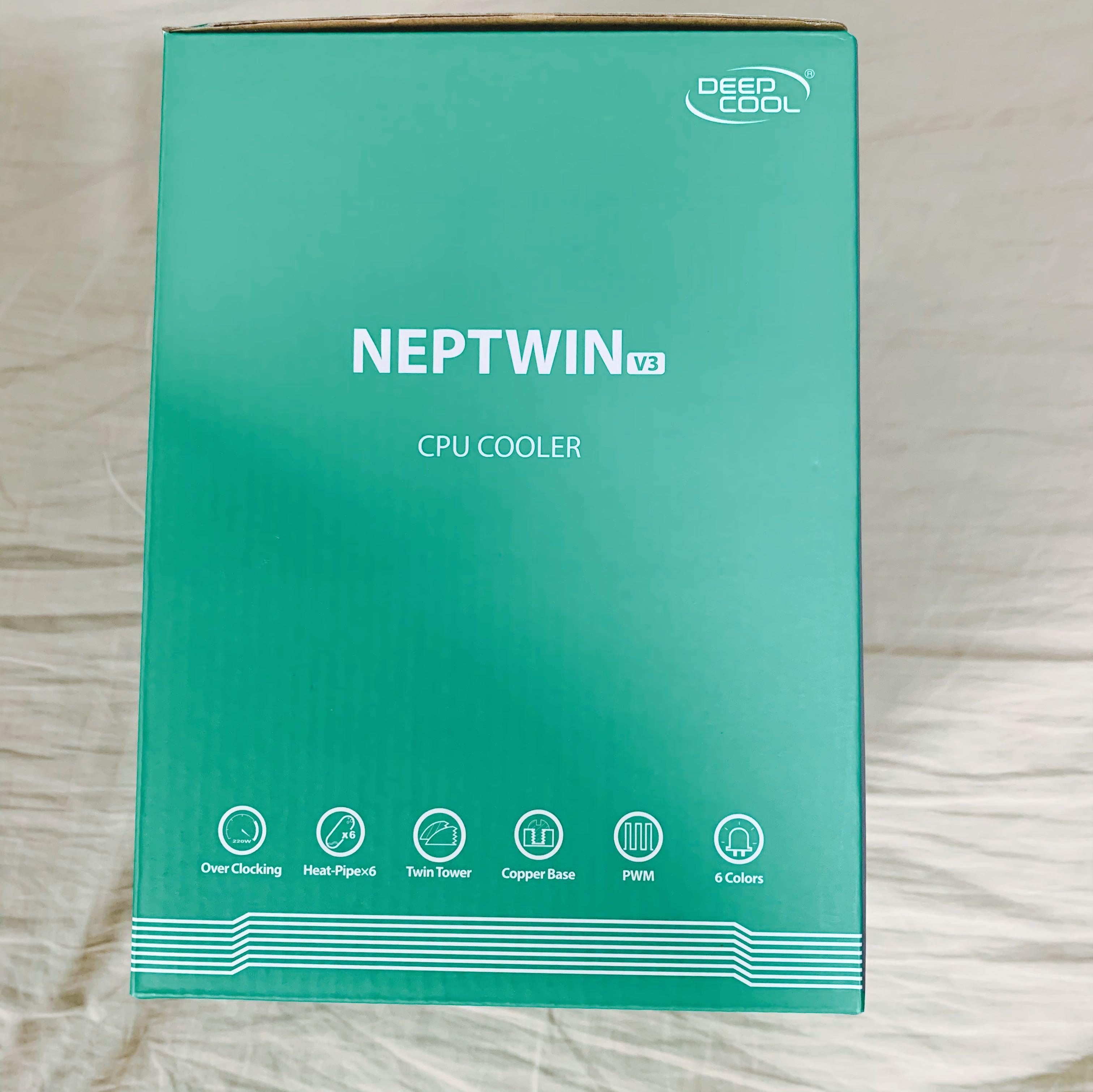 NEPTWIN V3 DeepCool RGB CPU Fan, Computers & Tech, Parts & Accessories ...