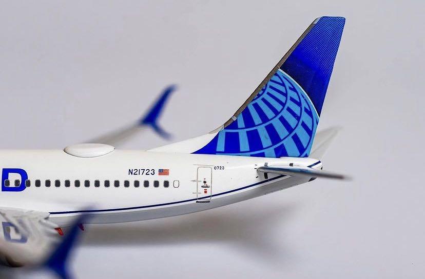 NG Models United Airlines Boeing B737-700 ‘New Evo Blue’ Livery with ...