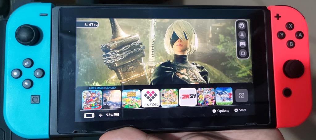 Nintendo Switch V2 Mod Chip Dual Boot OS Plus 400gb sd, Video Gaming ...