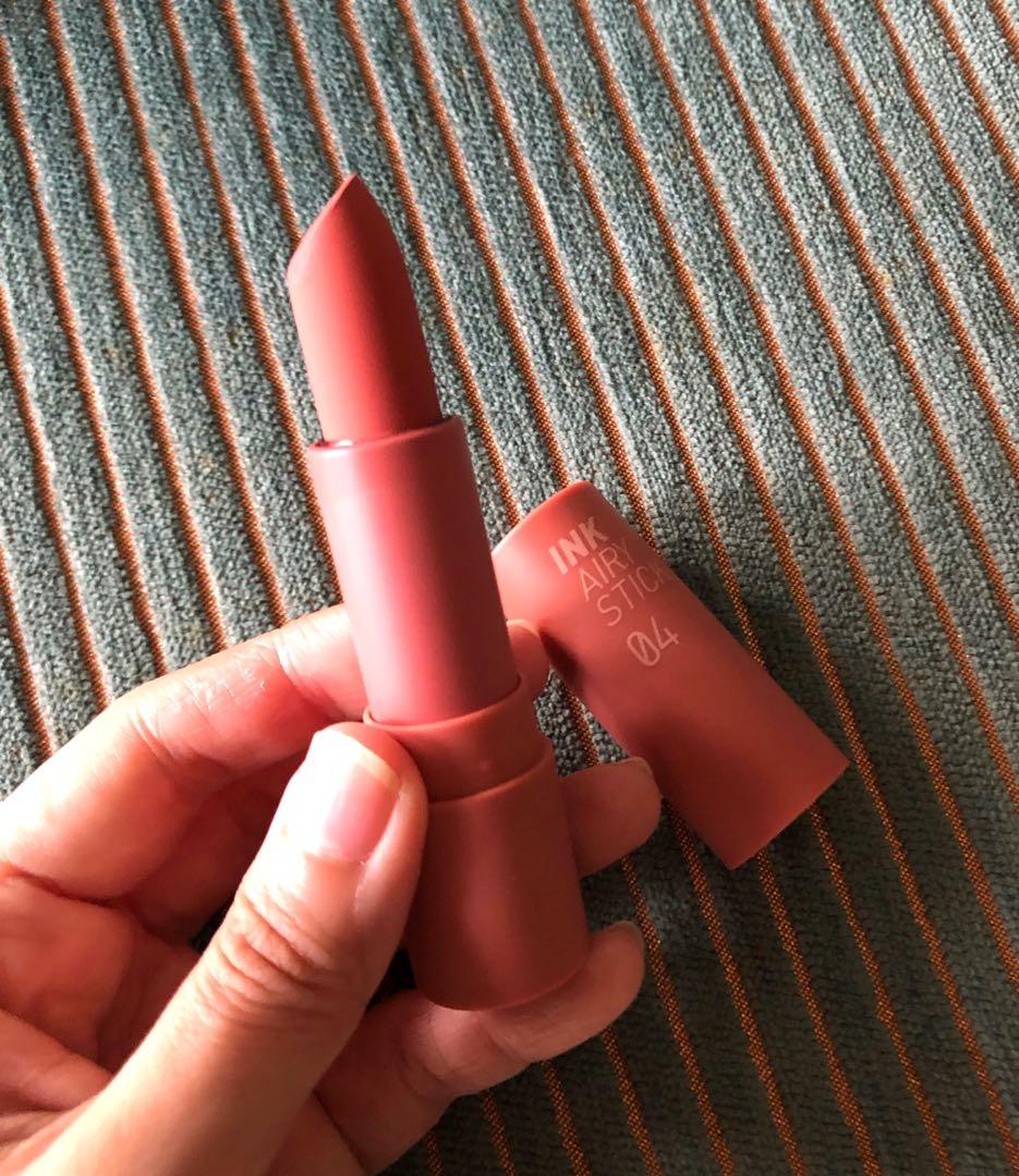 Peripera Ink Airy Velvet Stick #4 Bestie Pink, Beauty & Personal Care ...