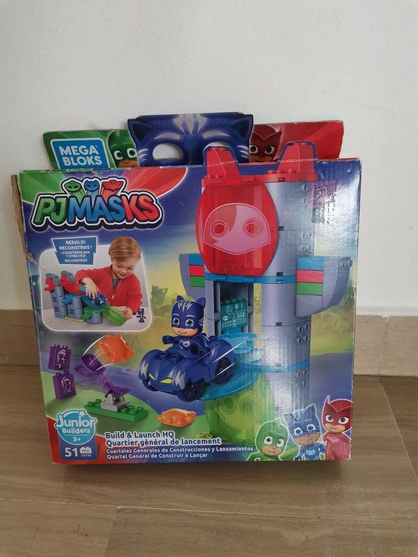 PJ Masks Mega Block and Playmat, Hobbies & Toys, Toys & Games on Carousell