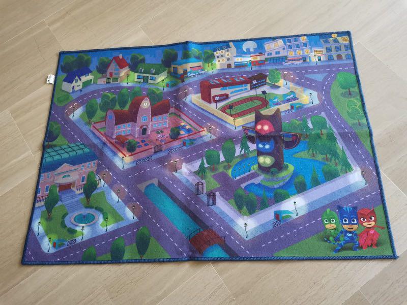 PJ Masks Mega Block and Playmat, Hobbies & Toys, Toys & Games on Carousell