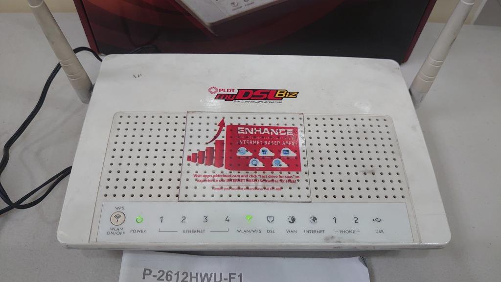 PLDT Modem Router Wifi, Computers & Tech, Parts & Accessories ...