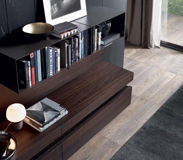 Poliform Sintesi metal shelf, Furniture & Home Living, Furniture ...