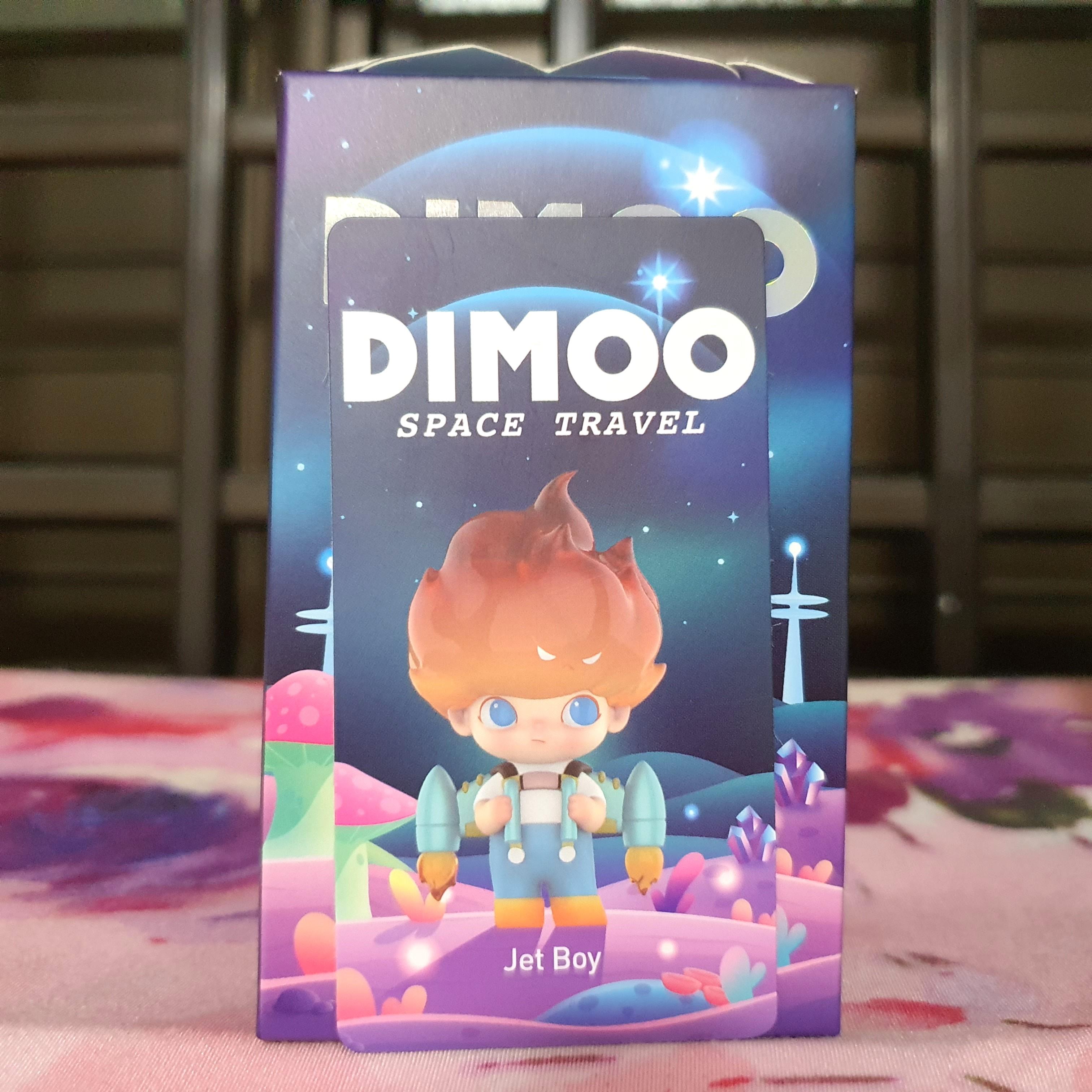 PopMart Dimoo Space Travel Electric Boy, Earth Baby, Flower Boy ...