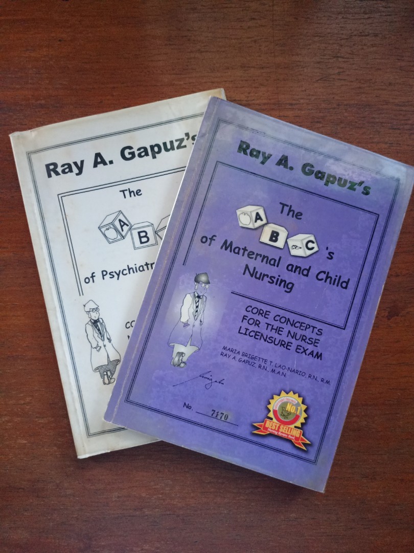 Preloved Ray A. Gapuz's ABCs Nursing Reviewers, Hobbies & Toys, Books ...