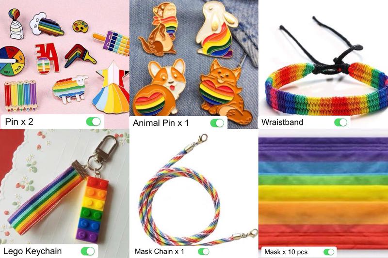Pride Day Gift Pack, Food & Drinks, Gift Baskets & Hampers on Carousell