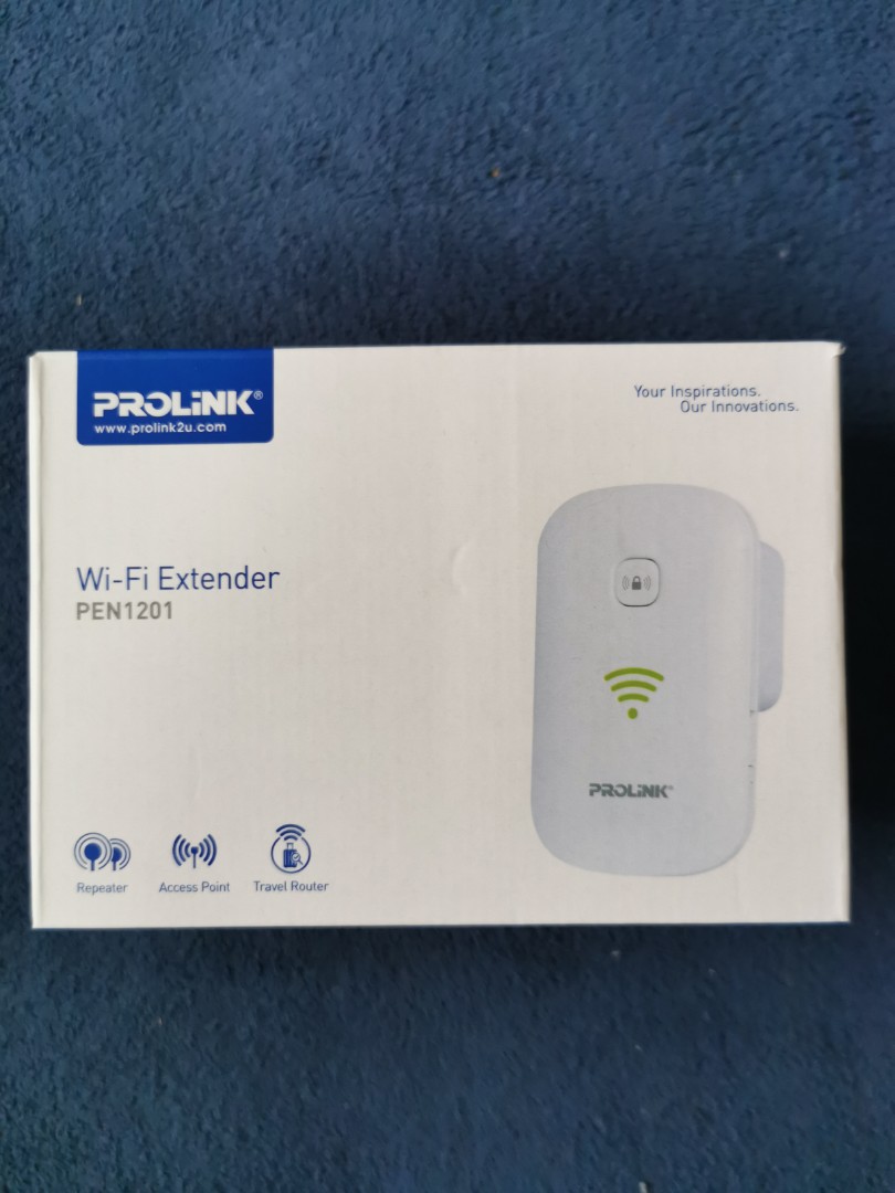Prolink wifi extender, Computers & Tech, Parts & Accessories ...