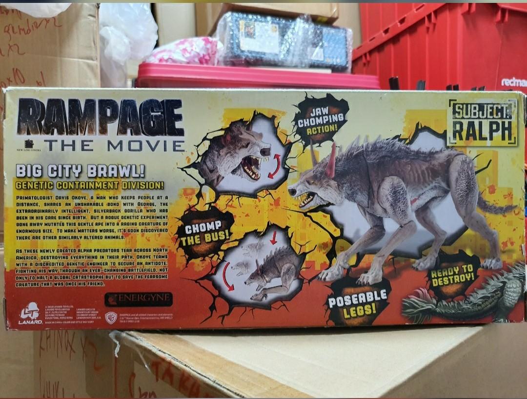 Rampage The Movie Big City Brawl Lizzie & Ralph, Hobbies & Toys, Toys ...