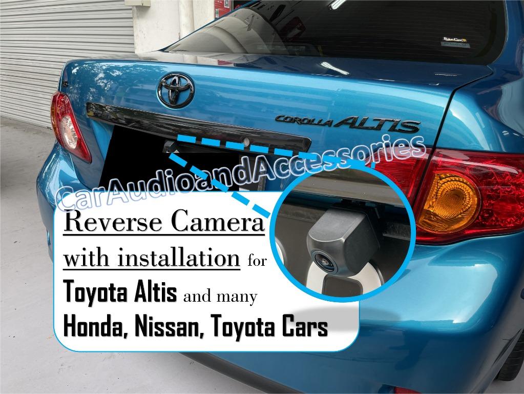 Reverse Camera + installation for Toyota Altis - Price range from $100 ...